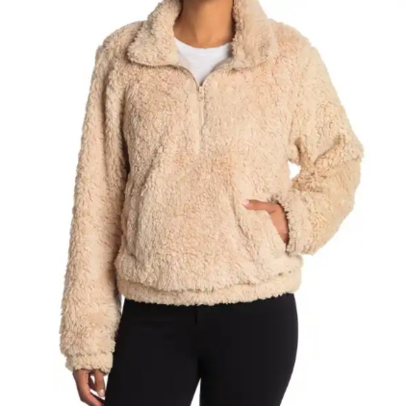 ASOS | Jackets & Coats | 5 Off Nwt Sage Soft Black Fuzzy Teddy Jacket ...